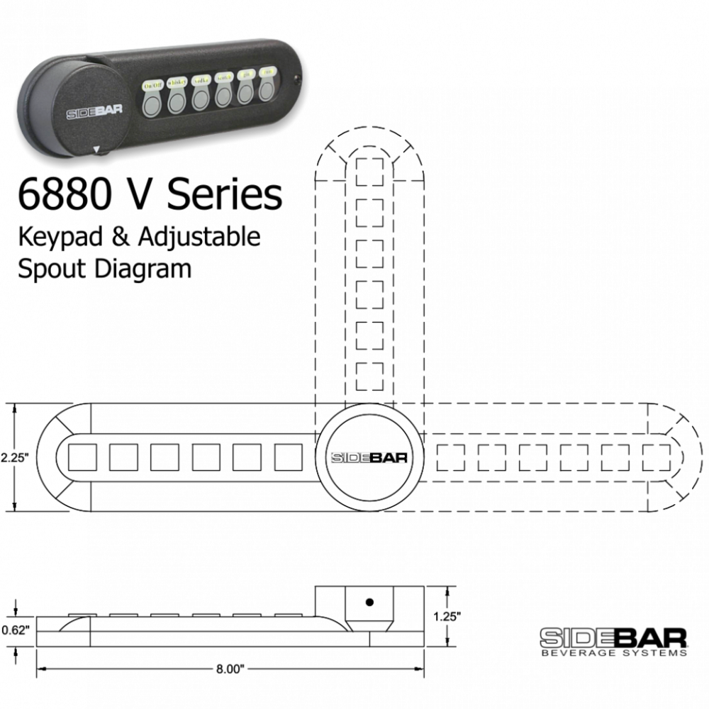 SIDEBAR Beverage System 6880 V Series