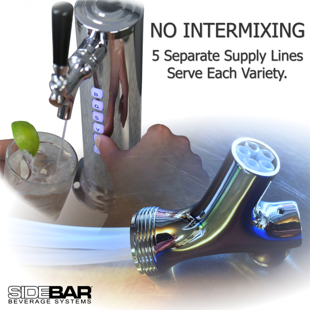 SIDEBAR TRIO, Liquor on Tap and Draft Beer